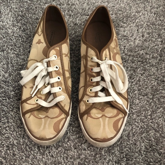 Coach | Shoes | Coach Womans Converse Style Sneakers | Poshmark